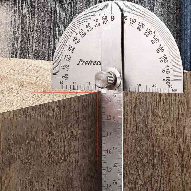 Jual Protractor Penggaris Busur Derajat Measuring 14.5cm 180 Degree ...