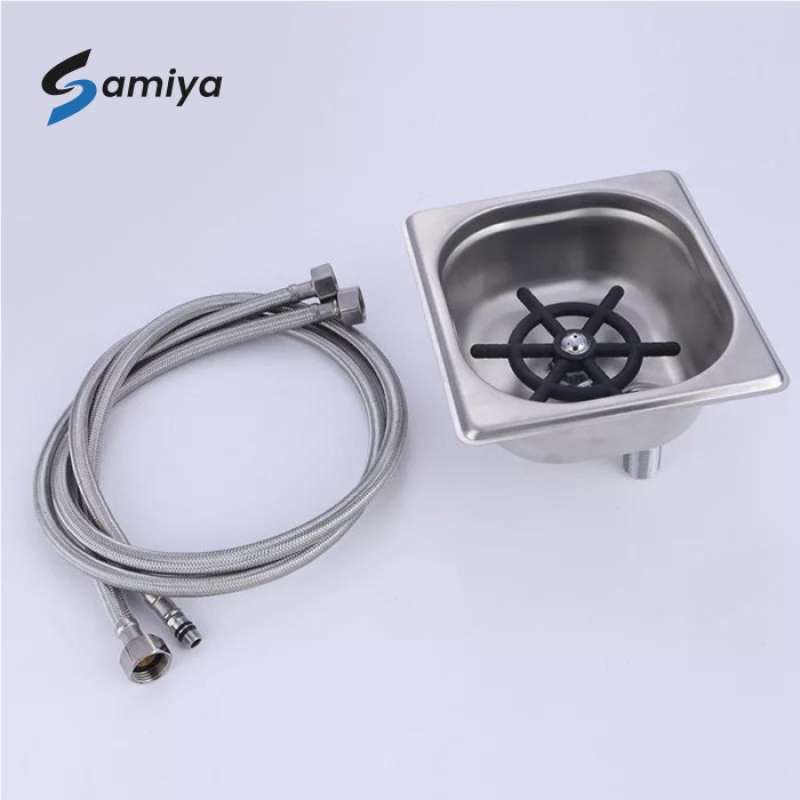 Promo Jug Rinser Stainless Square Automatic Washer / Pencuci Gelas ...