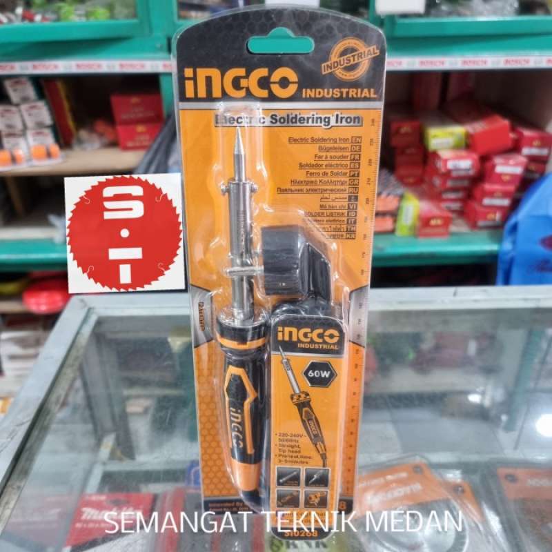 Jual 60watt Alat Solder Listrik Eletric Soldering Iron Lurus Ingco ...