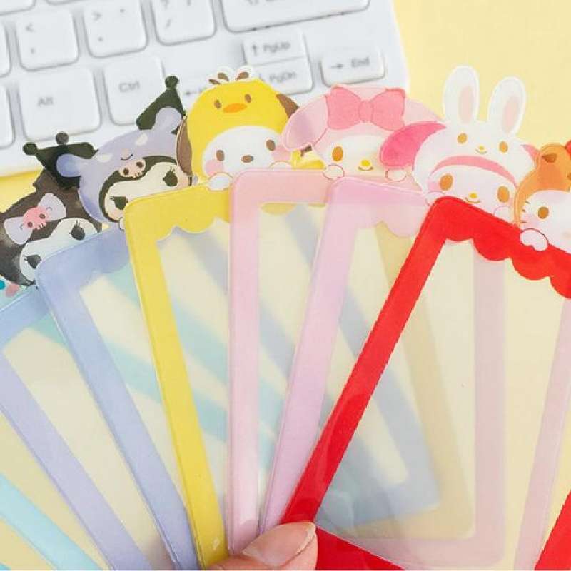 Jual Tempat Foto Mini Name Tag Card Cover Photo Cover Kawai Id Card ...