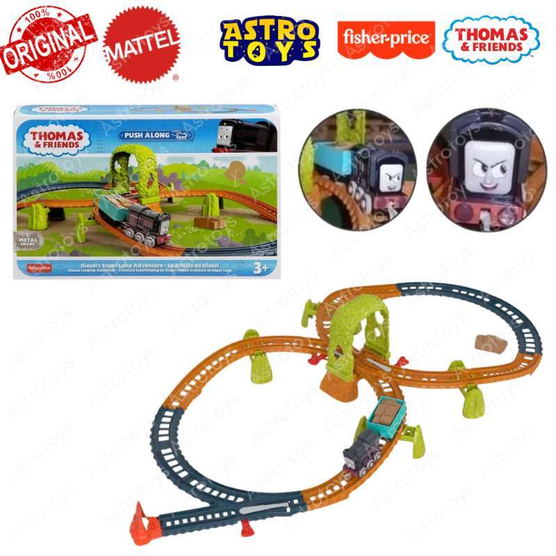 Jual Mainan Diecast Kereta Fisher Price Thomas And Friends Diesel Super ...