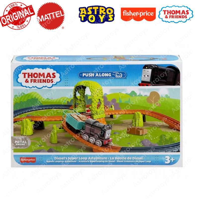 Jual Mainan Diecast Kereta Fisher Price Thomas And Friends Diesel Super ...