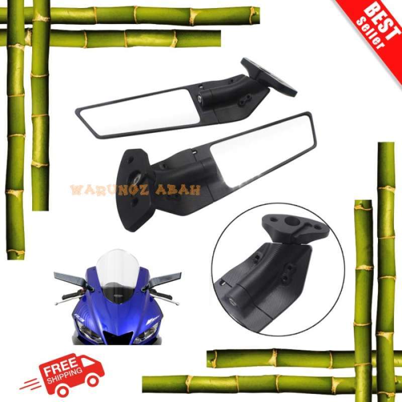 Promo Kaca Sepion Spion Model Winglet Sayap Rizoma Stealth H2 Yamaha ...