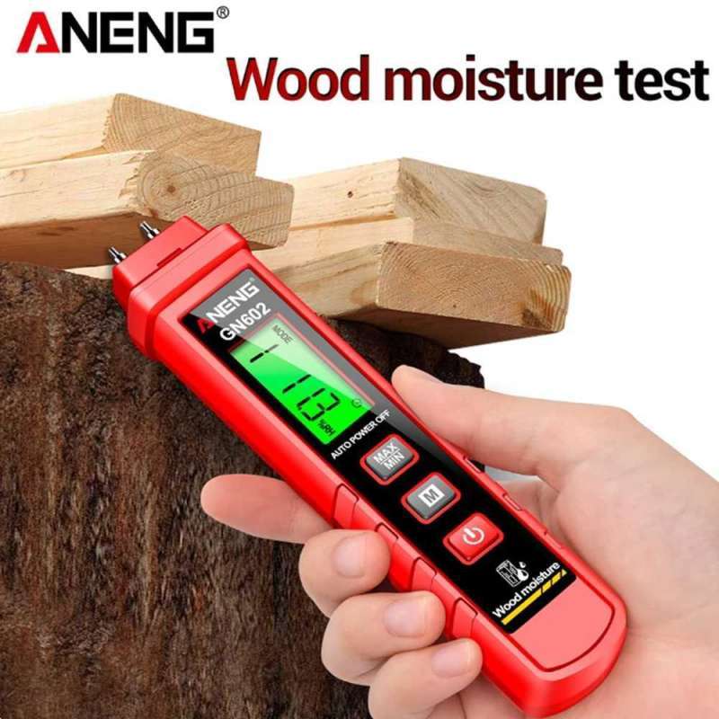 Jual Wood Moisture Meter Digital Portable Pengukur Kelembapan Kayu ...