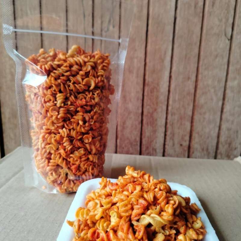 Jual Makaroni Spiral Pedas//makaroni Uril Uk 200g Di Seller Alanza ...