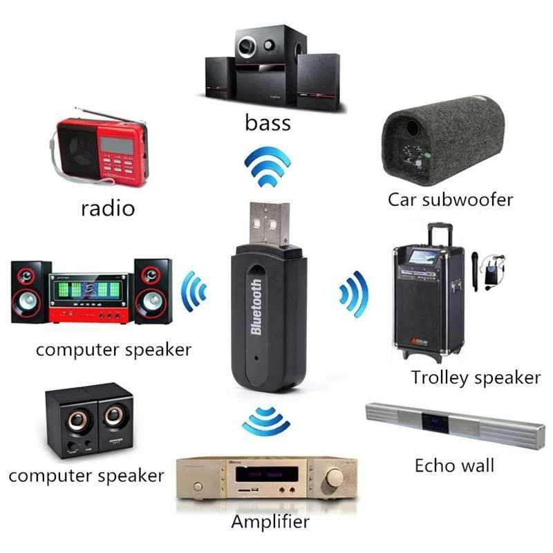Jual Wireless Bluetooth 5.0 Usb Receiver Adaptor Car Speaker Zf169 ...