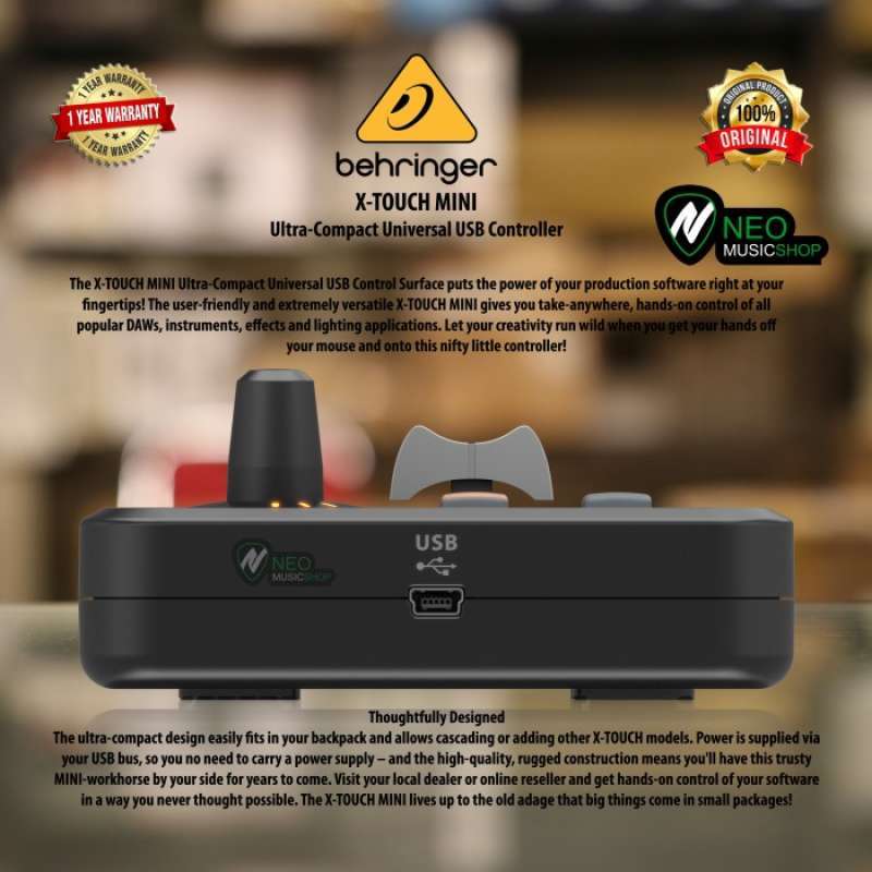 Jual Behringer X Touch Mini Universal Usb Controller Di Seller Sunshop ...