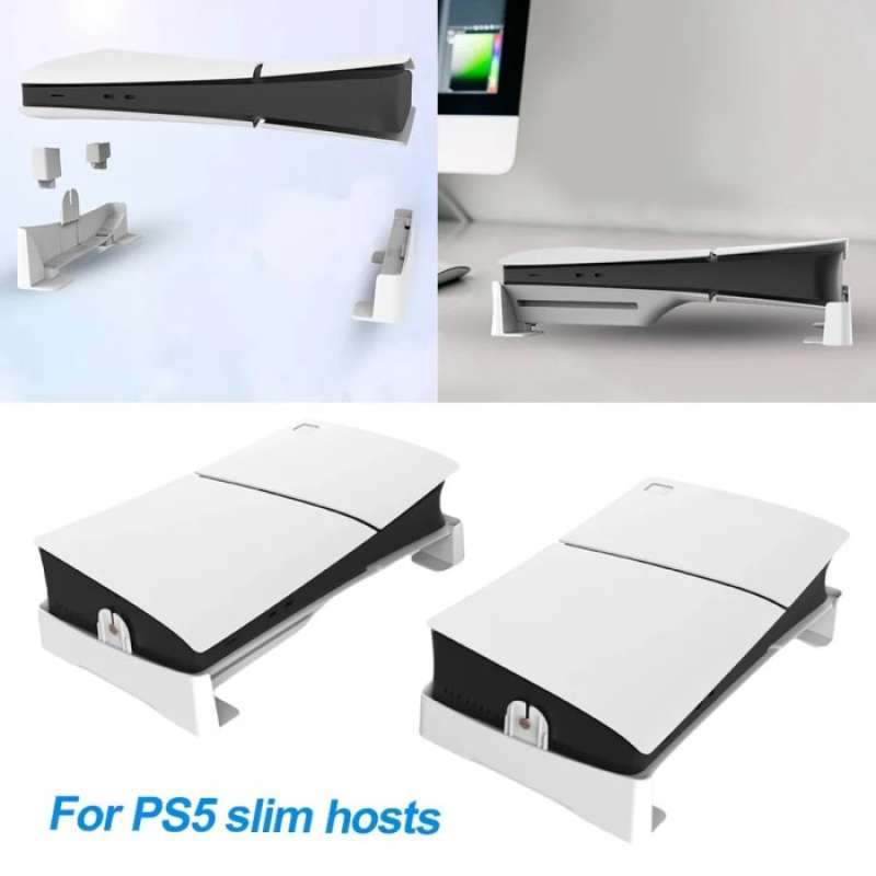 Jual Pgtech Horizontal Stand Console / Bracket For Ps5 Slim Disc & Digital Version Gp-525 Di ...