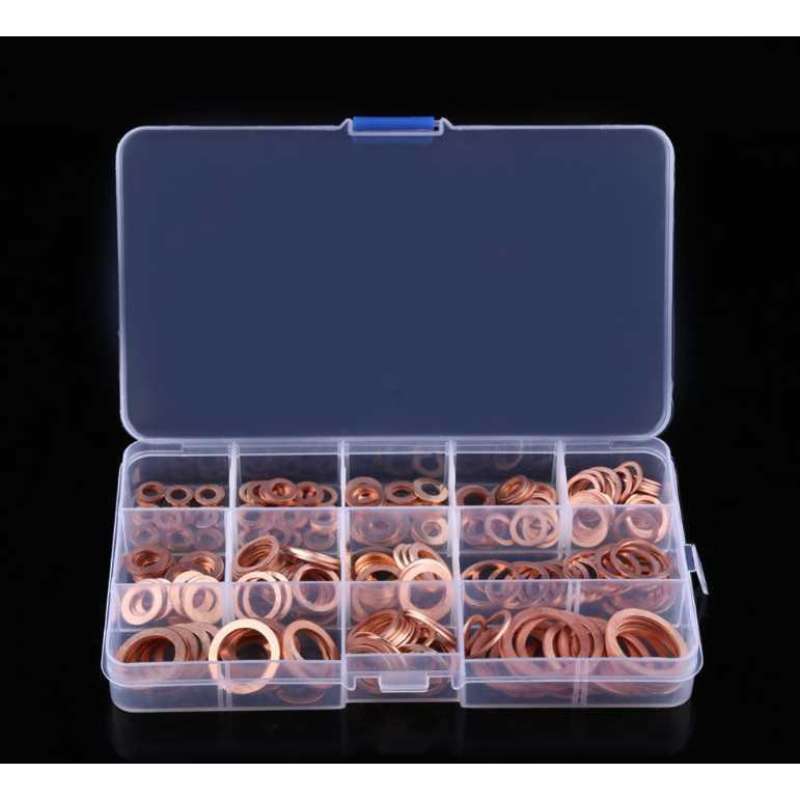 Promo Lissony Ring Baut Gasket Bolt & Nut Flat Ring Tembaga M5-m20 ...