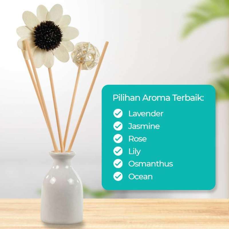 Promo Pengharum Ruangan Reed Diffuser With Rattan Stick 30ml 2023 Kasur ...