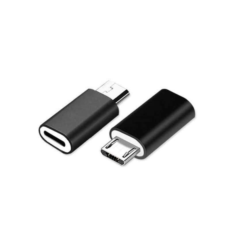 Promo Adaptor Konverter Micro Usb Male To Usb Type C Female Diskon 29% ...