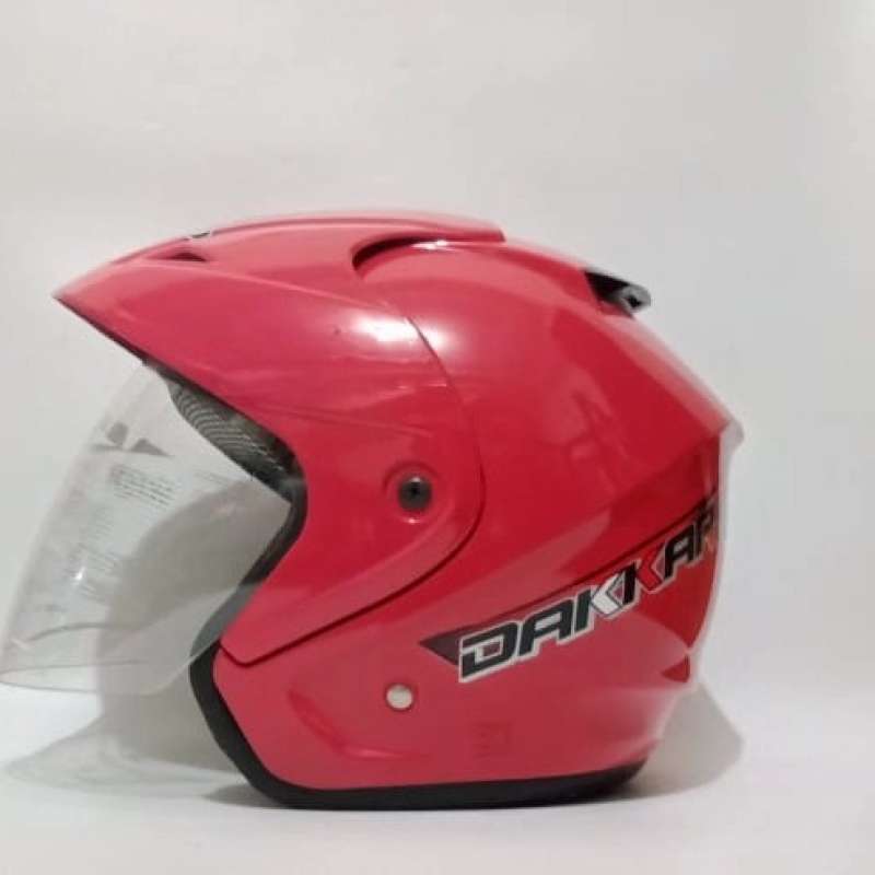Promo Helm Sni Dewasa Standar Single Visor Type Dakkar White Putih ...