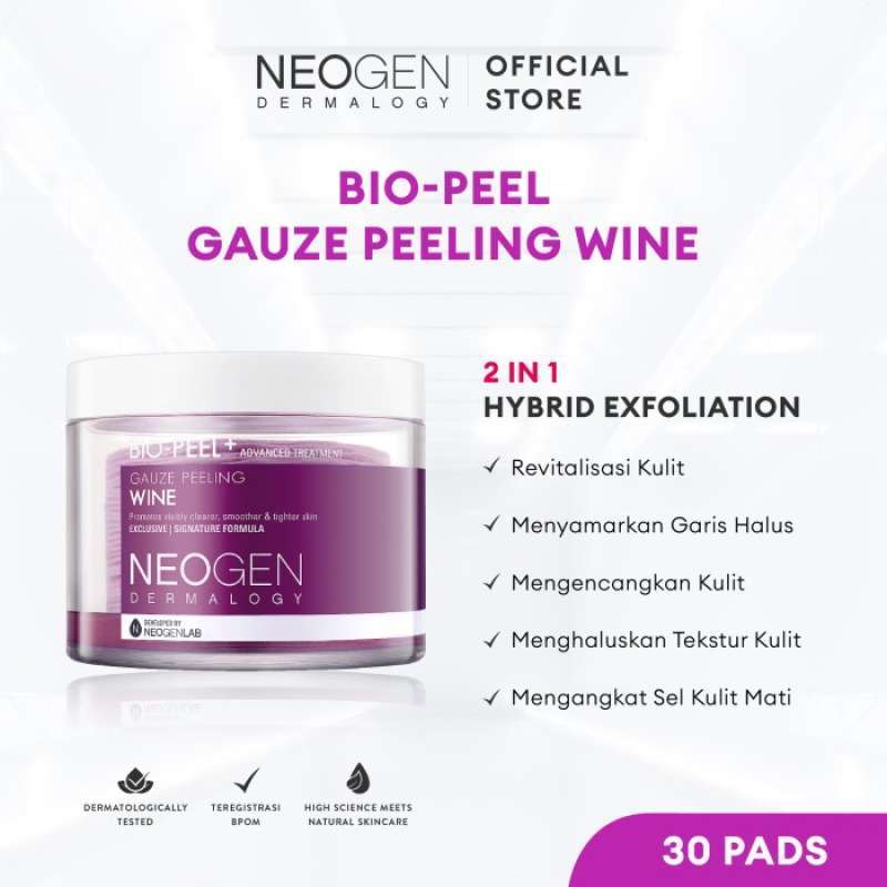 Jual Neogen Dermalogy Bio Peel Gauze Peeling Wine Di Seller Yama ...