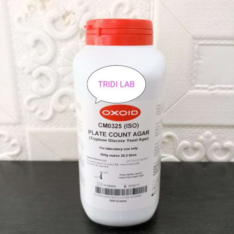 Promo Oxoid Plate Count Agar 500g Cm0325 Tryptone Glucose Yeast Agar ...