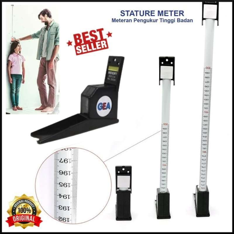Jual Alat Ukur Tinggi Badan Gea 200cm Pengukur Tinggi Badan Anak ...