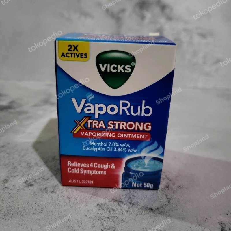 Jual Vicks Vaporub Xtra Strong Vaporizing Ointment Di Seller Velvet ...