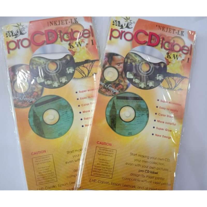 Jual Cd / Dvd Label Inkjet Magic Di Seller Sweet Shop - Cengkareng ...