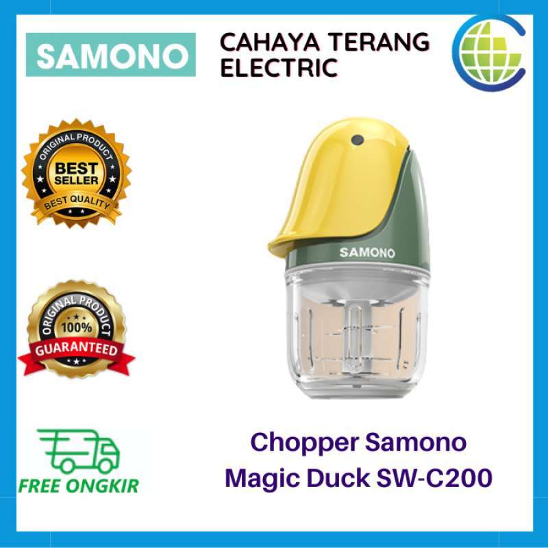 Promo Chopper Samono Magic Duck Sw-c200 Penghalus Makanan 6 Mata 200 W ...