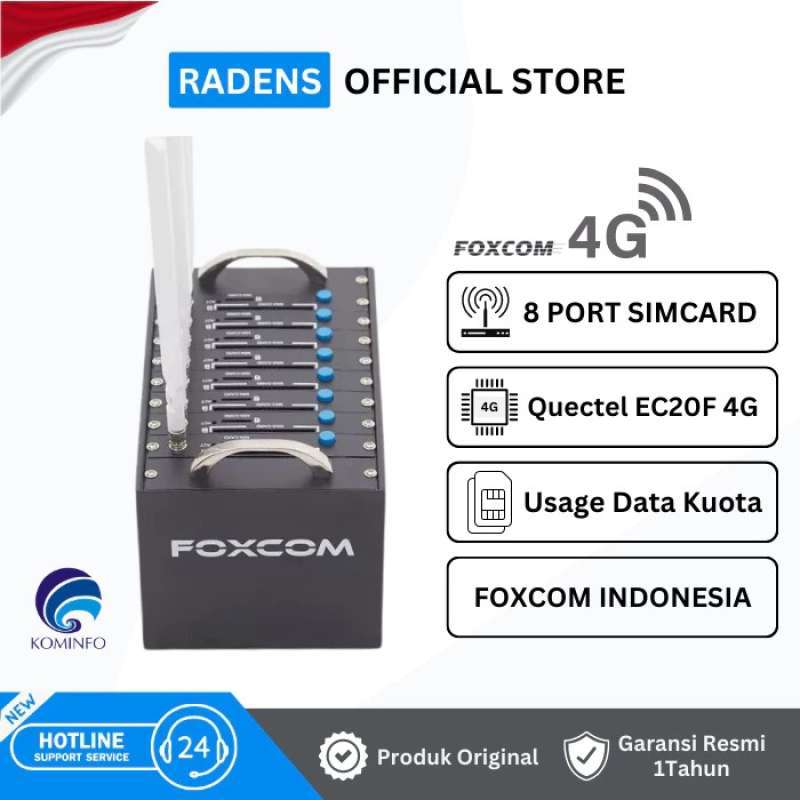 Jual Modem 4g Usage 8port Foxcom Ec20 - Usage Kuota Di Seller Velvet ...
