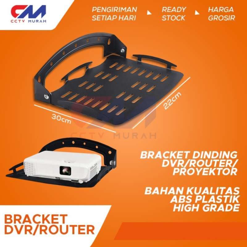 Jual Bracket Wallmount Lipat Untuk Dvr, Router & Transceiver Di Seller ...