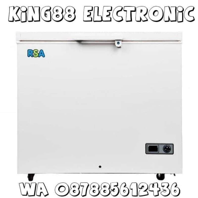 Promo Chest Freezer Rsa Cf310 Chest Freezer 300 Liter Resmi New Sale ...