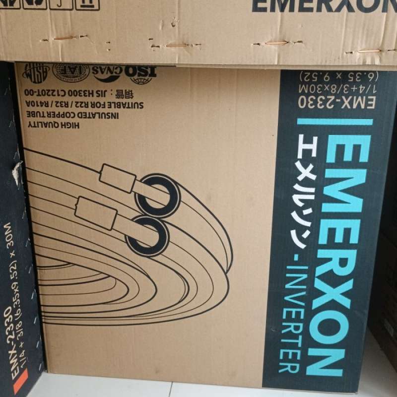 Promo Pipa Ac Emerxon Emerson Inverter 1/4-3/8 Buat 1/2sd1 Pk Panjang ...
