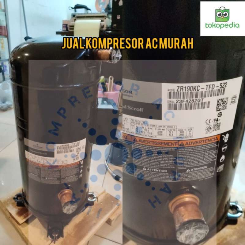 Promo Compressor Copeland Zr190kc-tfd-522 / Kompresor Scroll ( Zr190 ) Diskon 23% Di Seller ...