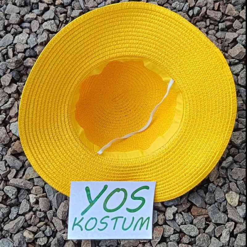 Jual Topi One Piece Luffy Jerami Portgas D Ace Cosplay Anime Hat Koboi ...