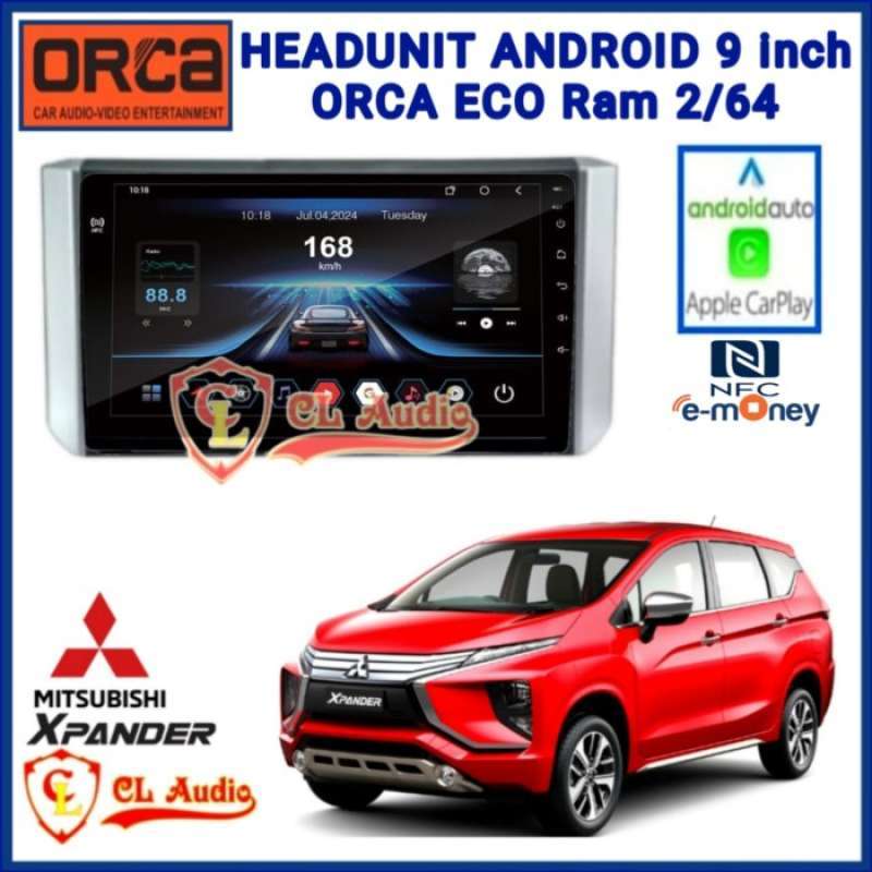 Promo Head Unit Android Orca Eco 9 Inch Oem Xpander/allnew Livina Soket ...