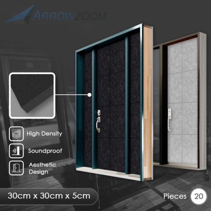 Jual Arrowzoom Door Kit Pro Acoustic Soundproofing Sound Absorption All I Di Seller Velvet Store ...