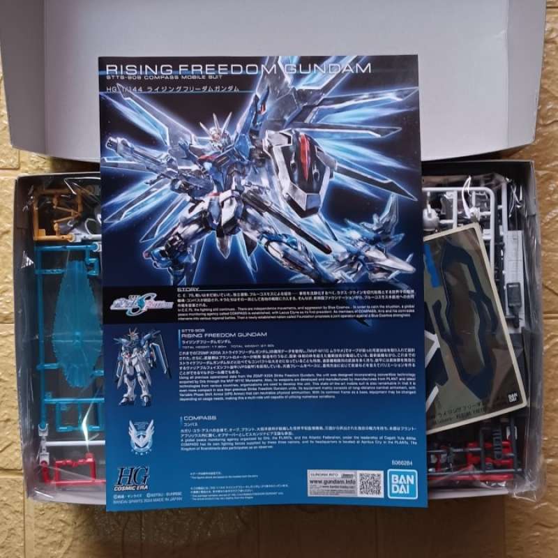 Jual Bandai 1/144 Hgce Rising Freedom Gundam Di Seller Velvet Store - Cengkareng Timur, Kota ...