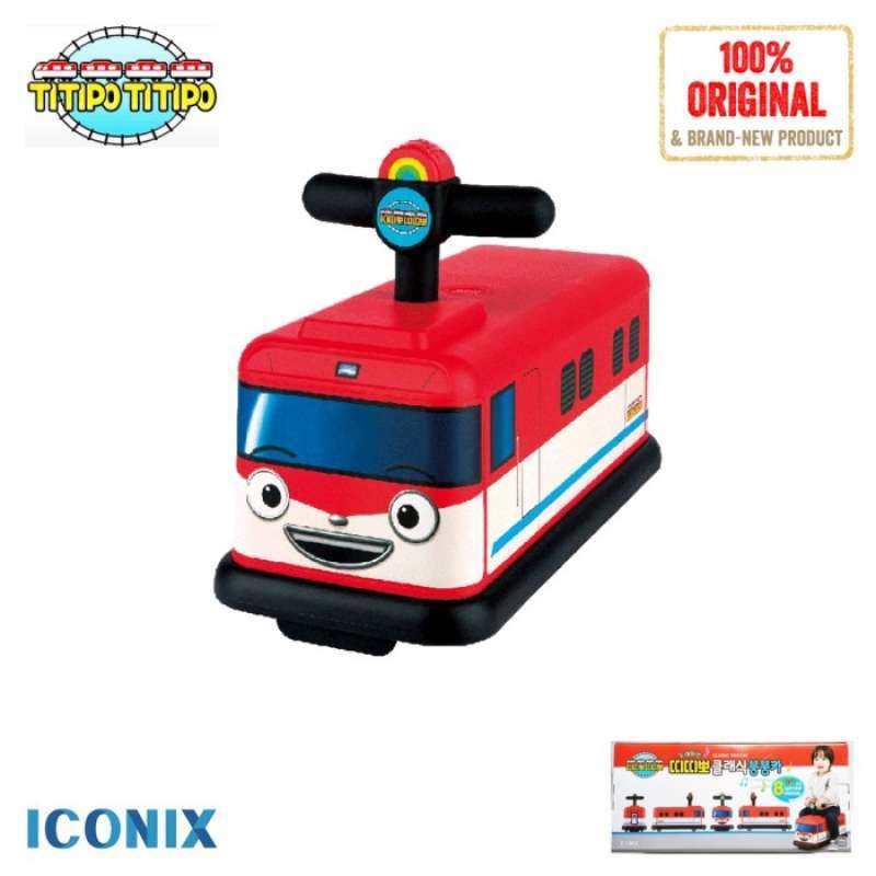 Jual Iconix Titipo The Little Train Titipo Classic Ride On Tpt118001 ...