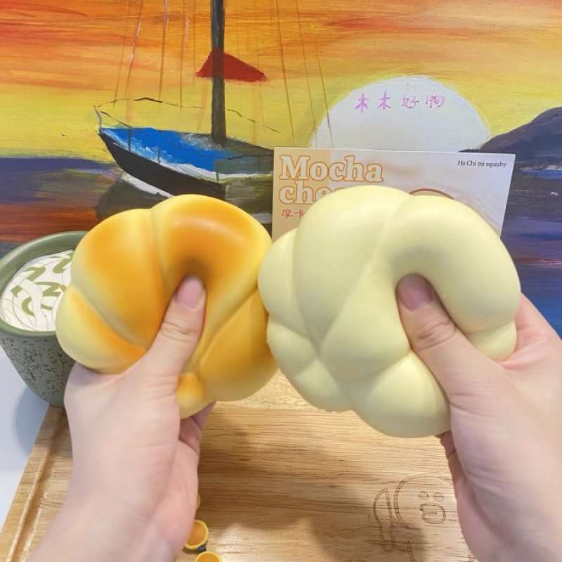 Jual [ Ready ] Squishy Licensed Hachimi Croissant Super Slow Rising Di ...