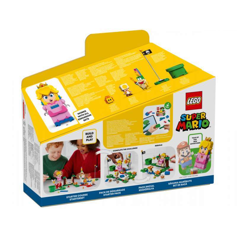 Jual Lego Original Super Mario 71403 Adventures With Peach - Mainan ...