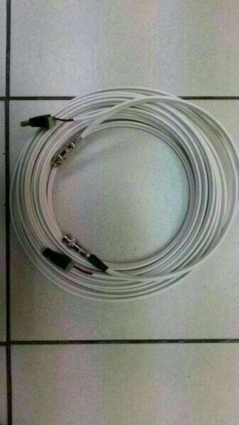 Promo 100% Produk Ori Kabel Cctv Coaxial Rg+power 20 Meter + Jack ...