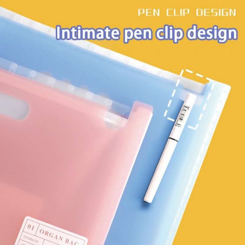 Jual Map Harmonika Expanding Stand File A4 13 Pocket / Dokumen Folder ...