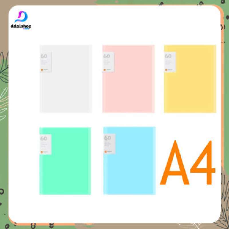 Jual Clear Holder A4 File Folder Document Keeper Organizer Map Dokumen ...