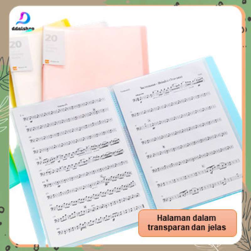 Jual Clear Holder A4 File Folder Document Keeper Organizer Map Dokumen ...