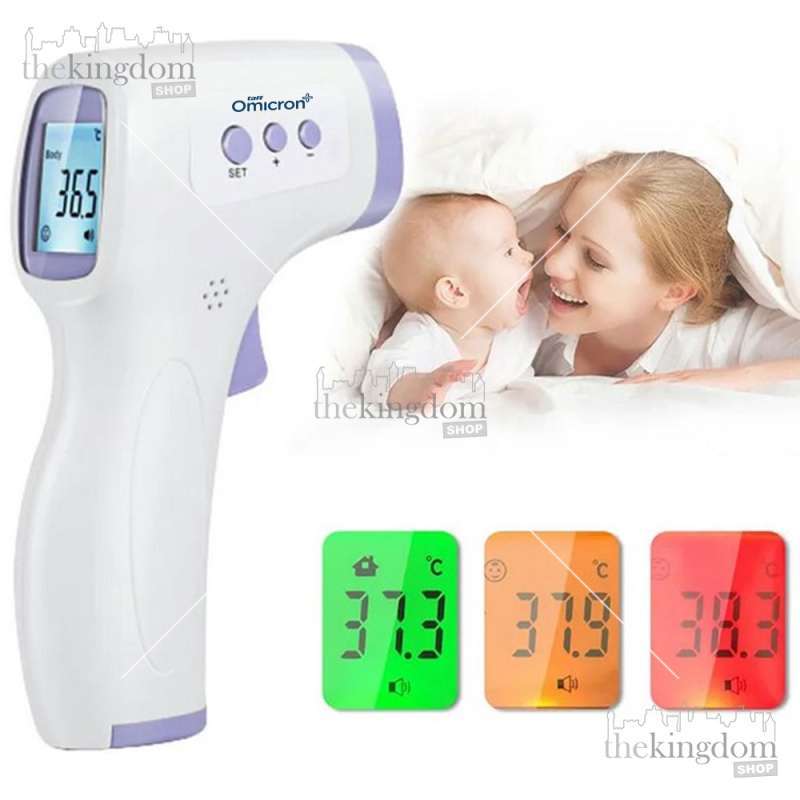 Jual Taffomicron Ad801 Infrared Forehead Thermometer Thermogun Thermo ...