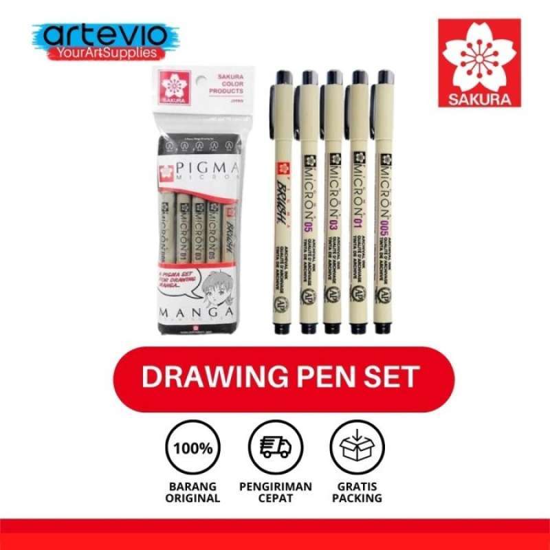 Jual Drawing Pen Sakura Pigma Micron Set Di Seller Kingyo - Cengkareng Timur, Kota Jakarta Barat ...