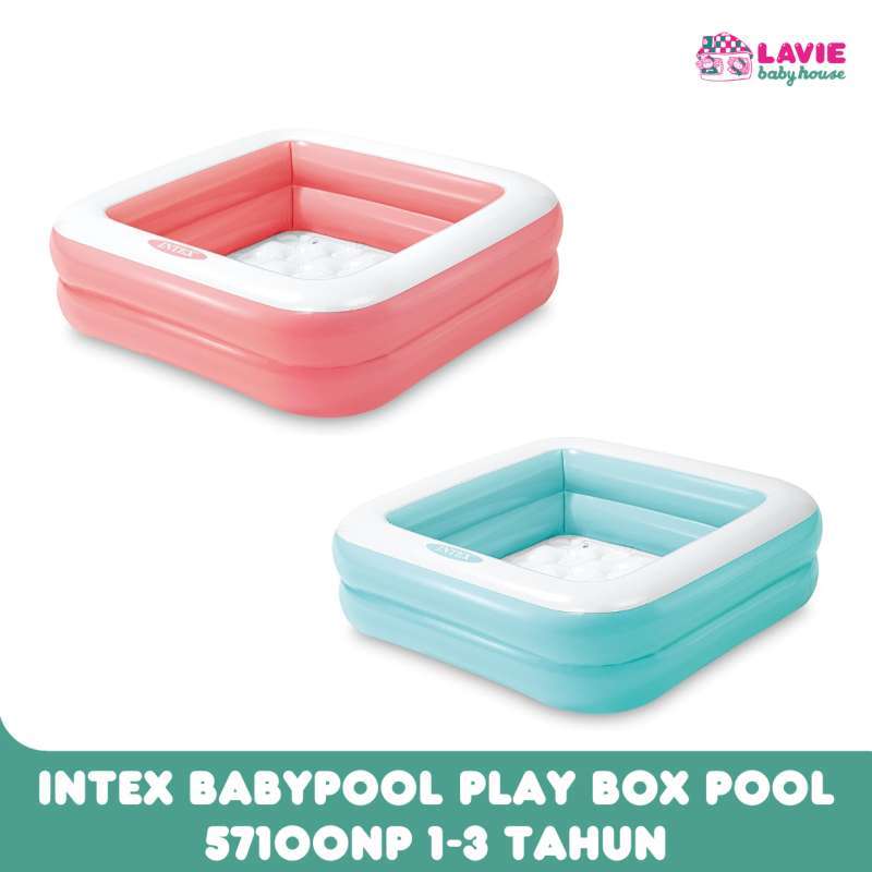 Jual Intex Babypool Play Box Pool 57100np 1-3 Tahun/kolam Anak Di ...