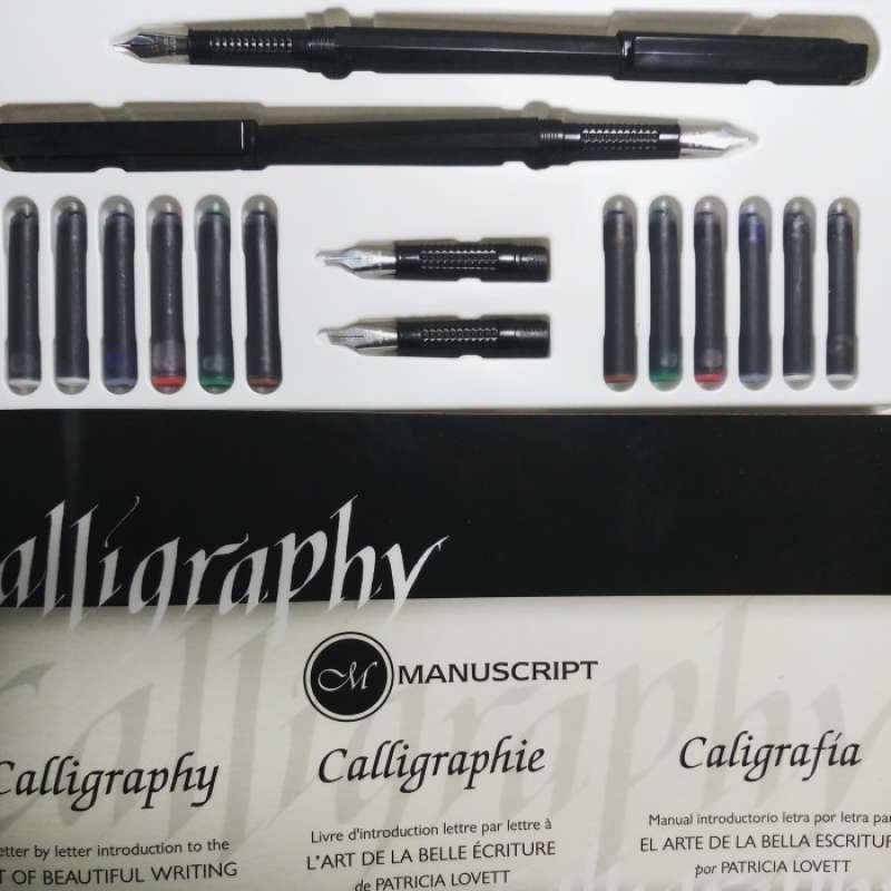 Jual Promo Manuscript Calligraphy Pen Set / Pena Kaligrafi / Fountain Pen Di Seller Kingyo ...