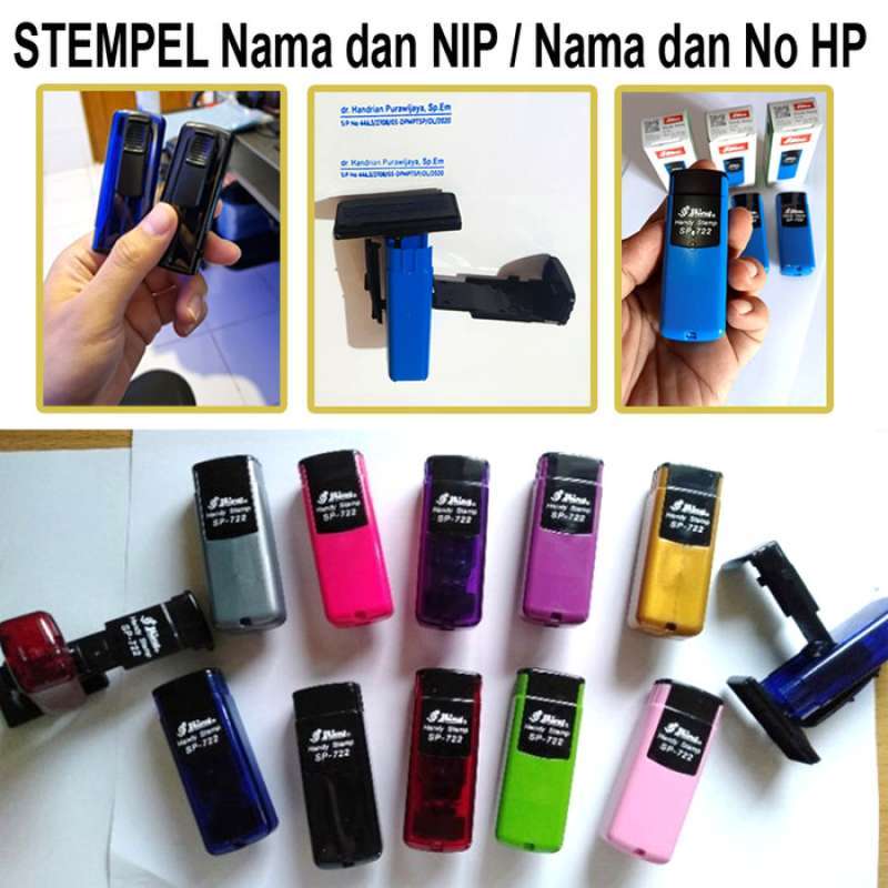 Jual Stempel Nama / Dokter / Nama Pt / Cv Shiny 722 (new Series) Di ...