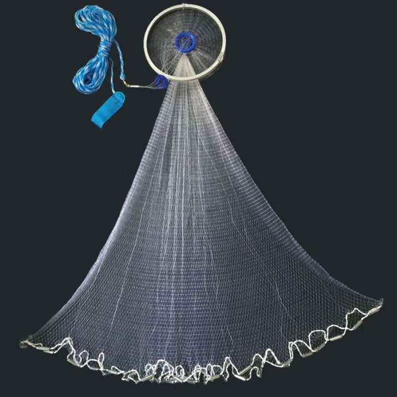 Jual Jaring Ikan Lempar / Jala Ikan & Udang Bahan Nilon Jaring Pancing ...