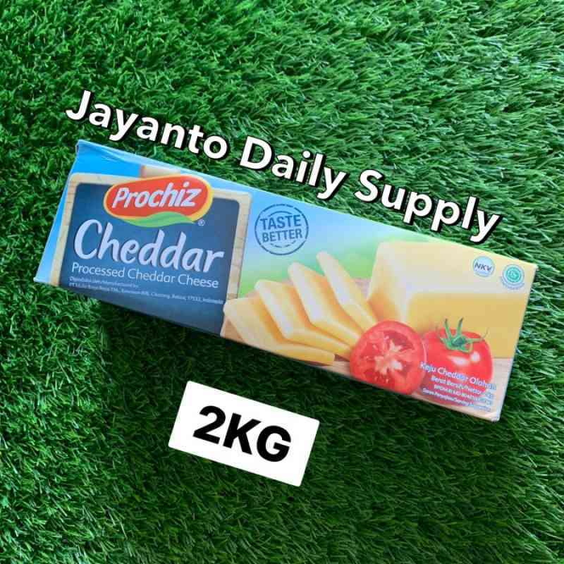 Promo Prochiz Cheddar 2kg / Keju Cheddar Olahan Prochiz Premium - 100% ...