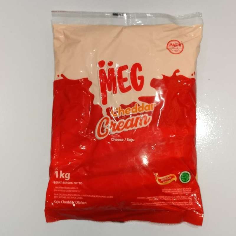 Promo Meg Cheddar Cream Cheese 1kg Diskon 23% Di Seller Hikari Storee ...