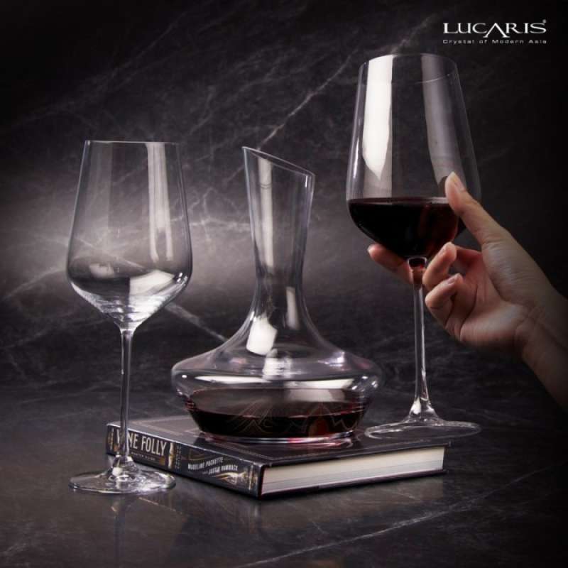 Promo Lucaris Kristal Decanter Set / Gelase Terbaik - Temptation Diskon ...