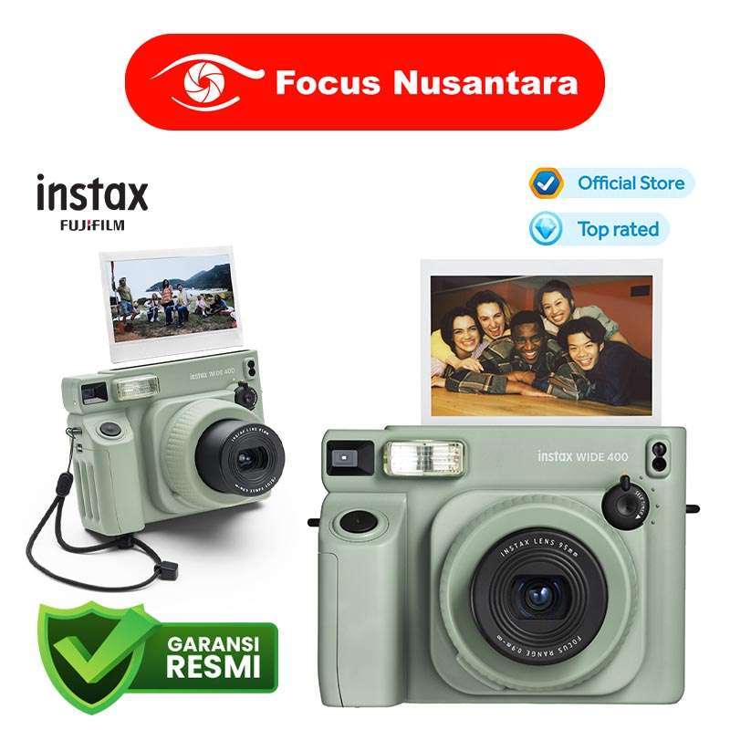 Promo Focus Nusantara - Fujifilm Instax Wide 400 Instant Camera Fuji ...