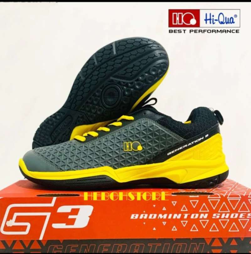 Jual Sepatu Badminton Hiqua Gen 3 Hi-qua Hq (gen 3) Three Terbaru ...
