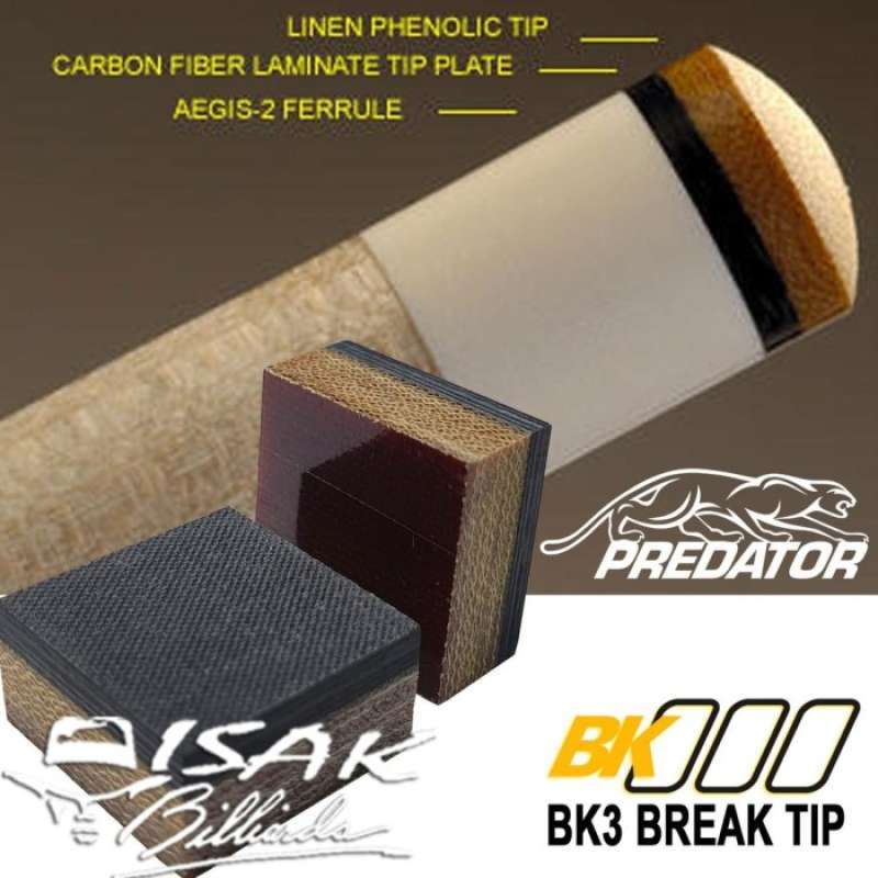 Jual Predator Bk Break Tip - Phenolic Hard Tips - Billiard Stick Biliar ...
